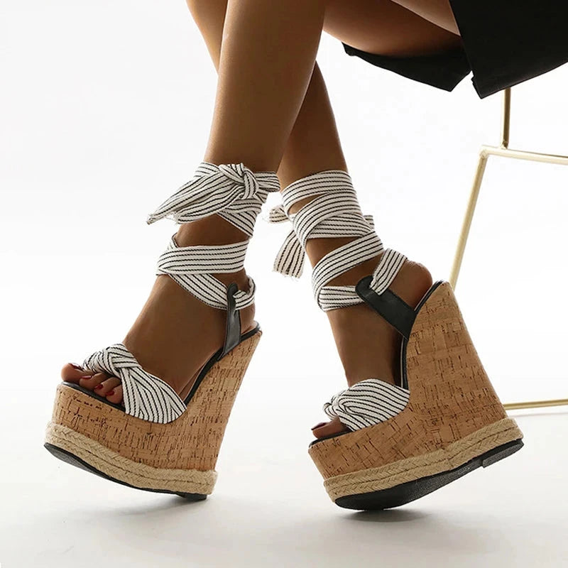 Tangled Lies Pump Sandals – Maimoco