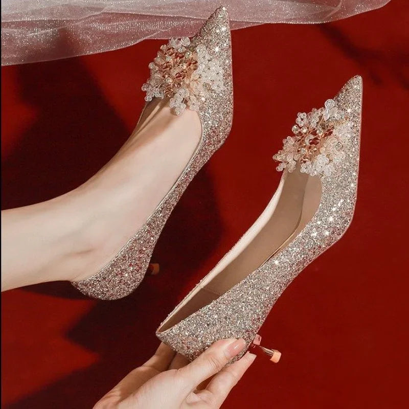 Golden Compass Pump Shoes – Maimoco