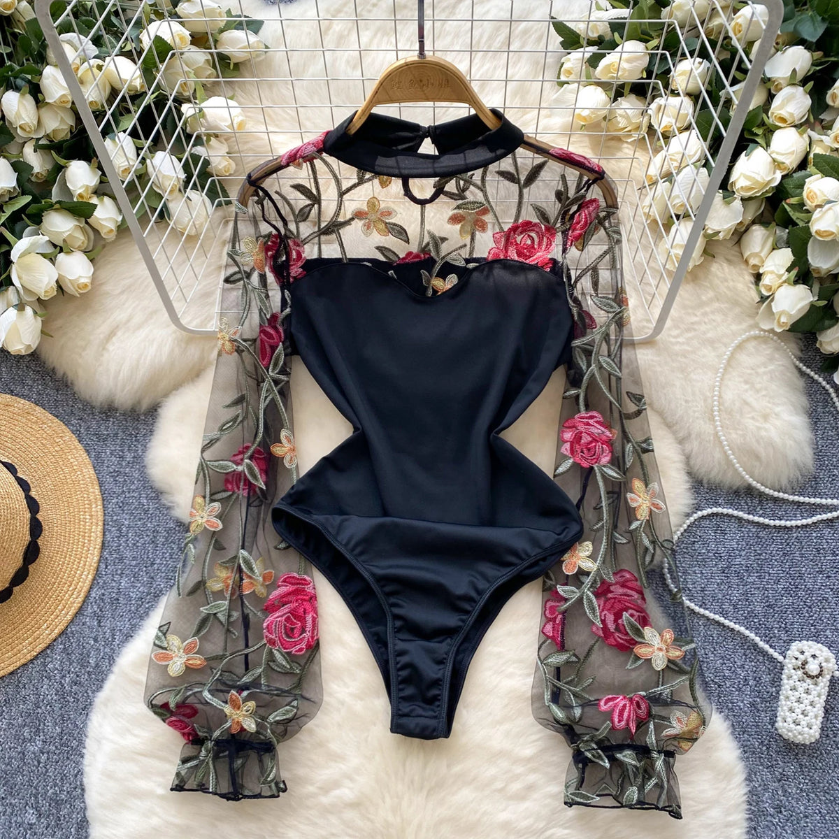 Silk of Shadows Bodysuit – Maimoco