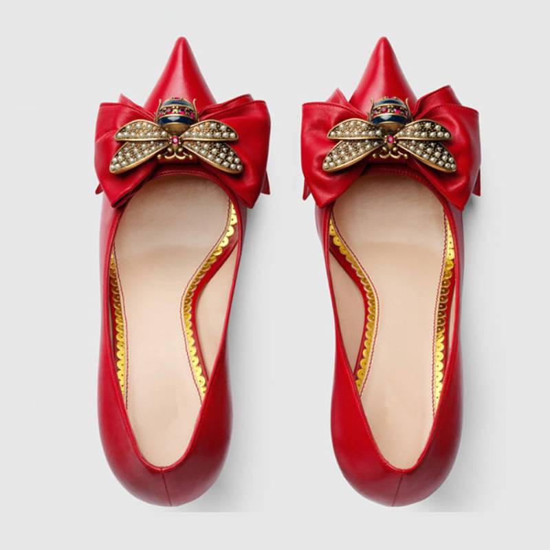 Big Bee Pointed Toe Heel – Maimoco